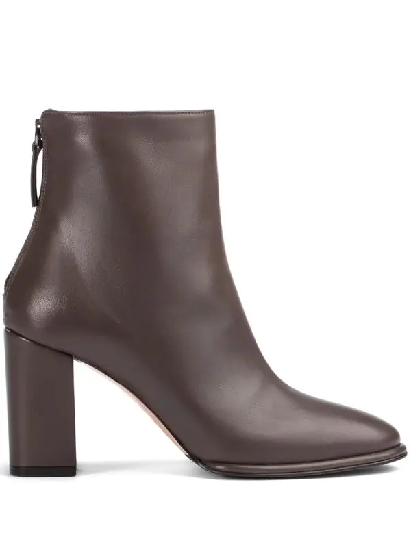 LE SILLA Elsa 90mm Leather Ankle Boots