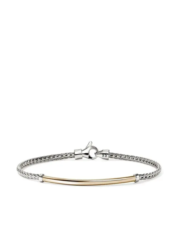 John Hardy 14kt Gold Jh Essential Bracelet - Silver