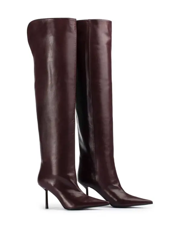 LE SILLA Bella 120mm Leather Boots