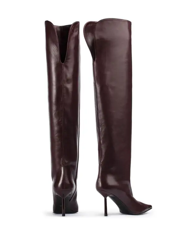 LE SILLA Bella 120mm Leather Boots