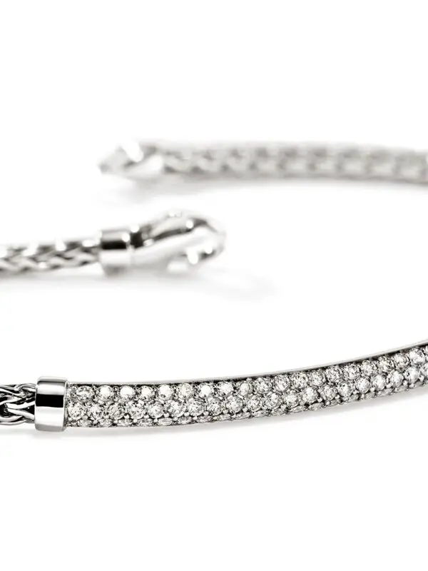 John Hardy Essential Diamond Bracelet - Silver
