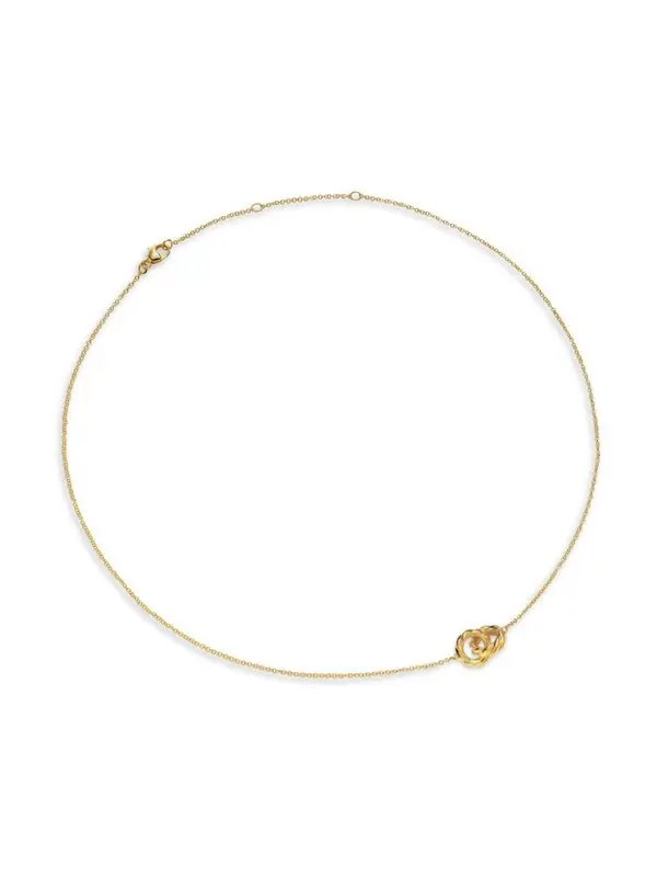 David Yurman 18kt Yellow Sculpted Cable Necklace - Gold