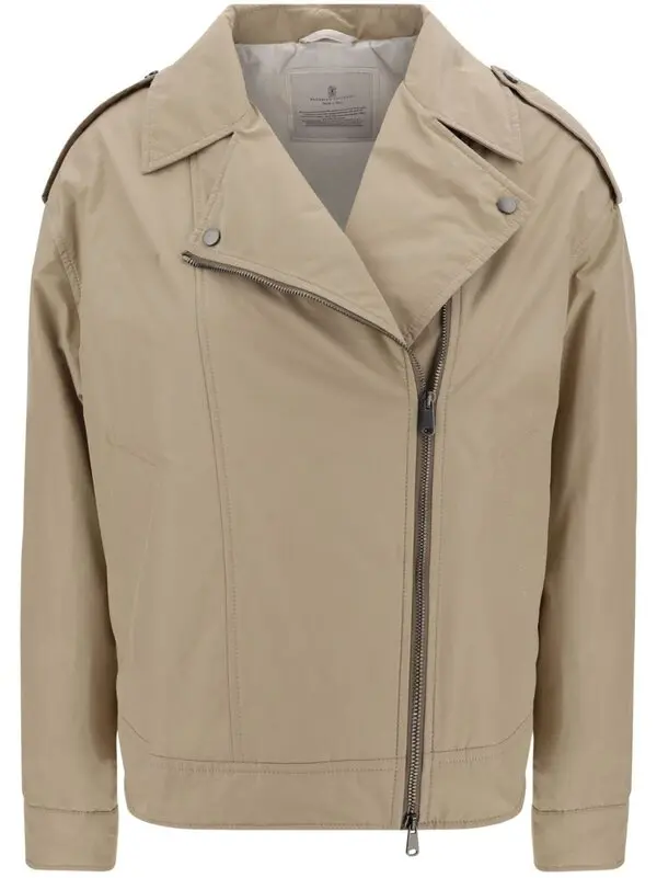 Brunello Cucinelli Trench Jacket - Neutrals