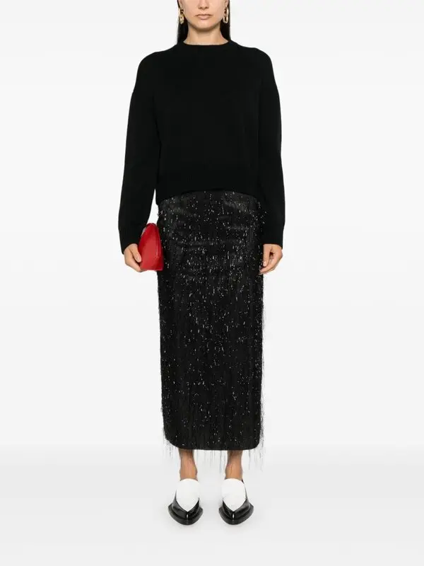 Fabiana Filippi Merino-wool Sweater - Black