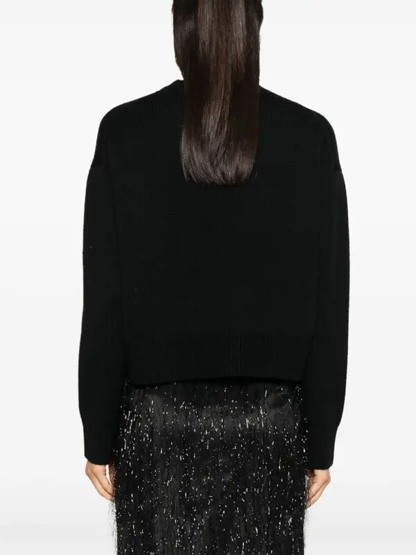 Fabiana Filippi Merino-wool Sweater - Black