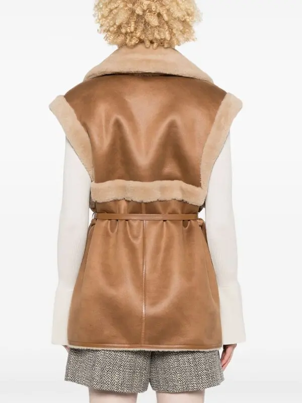 URBANCODE Belted Waistcoat - Neutrals