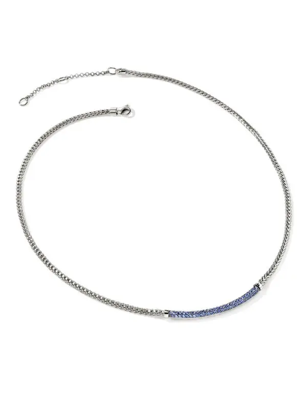John Hardy Essential Sapphire Necklace - Silver