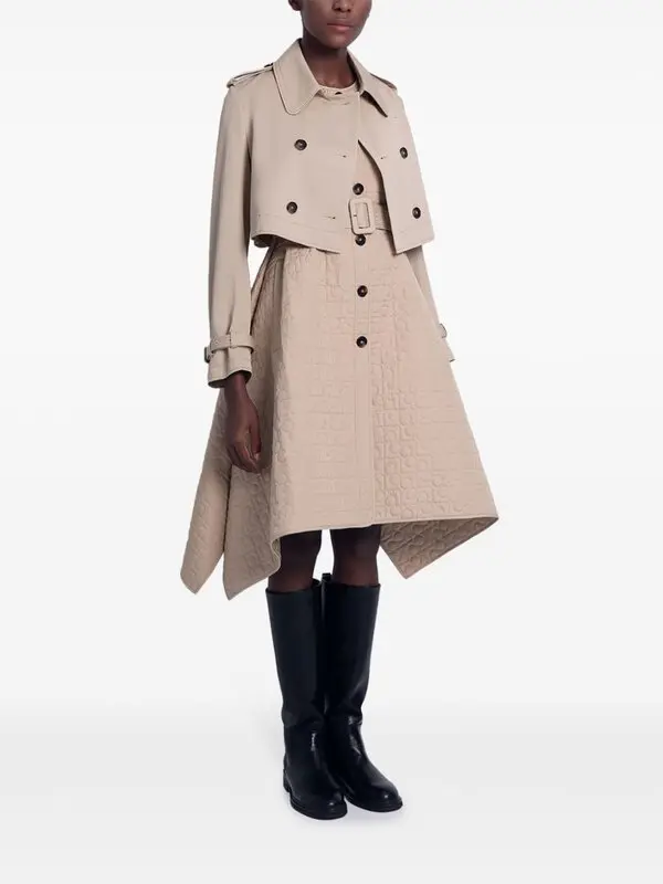 Ports 1961 Cropped Trench Coat