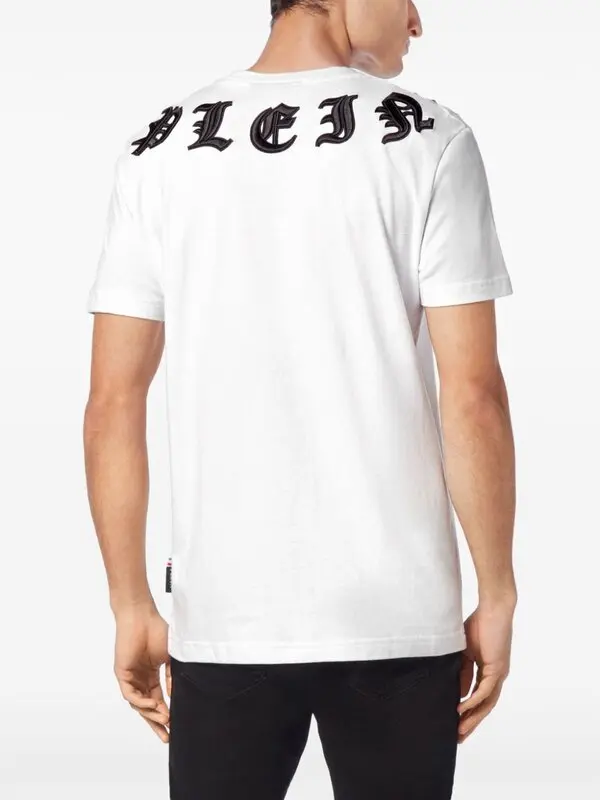 Philipp Plein Ss Gothic Plein T-shirt - White