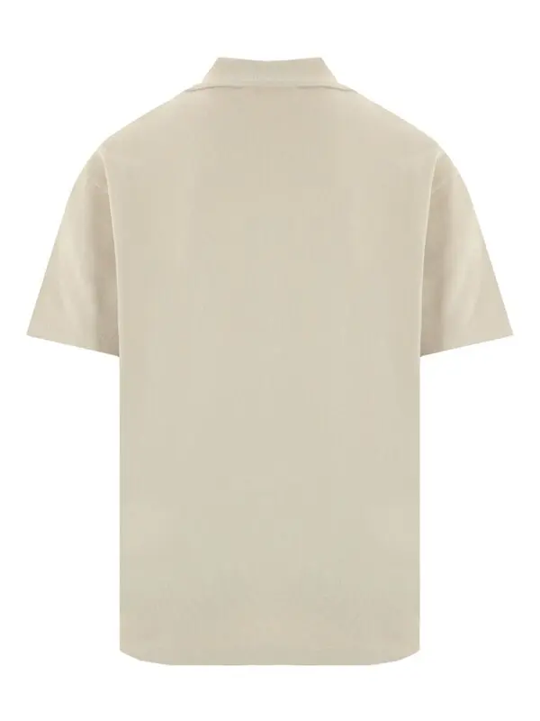 Maison Kitsuné Bold Fox Head Patch Polo Shirt - Neutrals