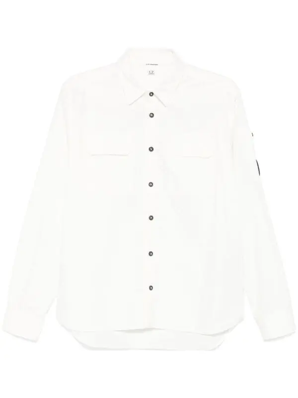 C.P. COMPANY Lens-detail Cotton Shirt
