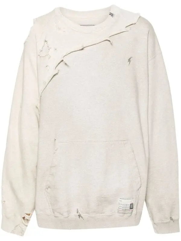 Mihara Yasuhiro Distressed-effect Sweatshirt