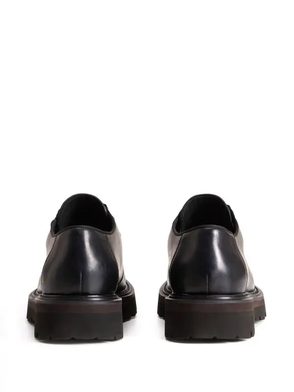 Woolrich Leather Derby Shoes - Black
