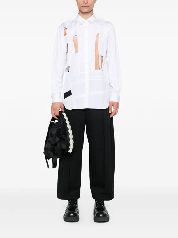 Comme Des Garçons Cut-out Shirt