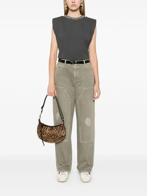 GOLDEN GOOSE Marley Painter Jeans - Green