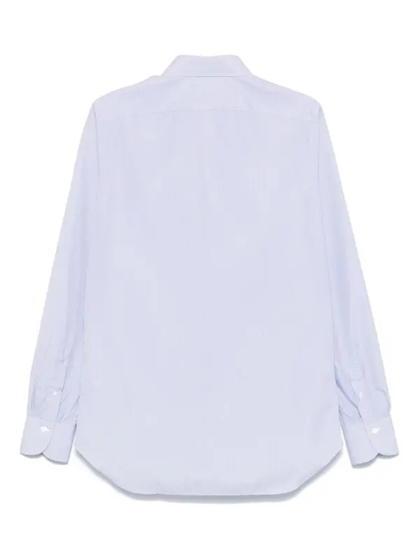 FINAMORE 1925 Striped Shirt - Blue
