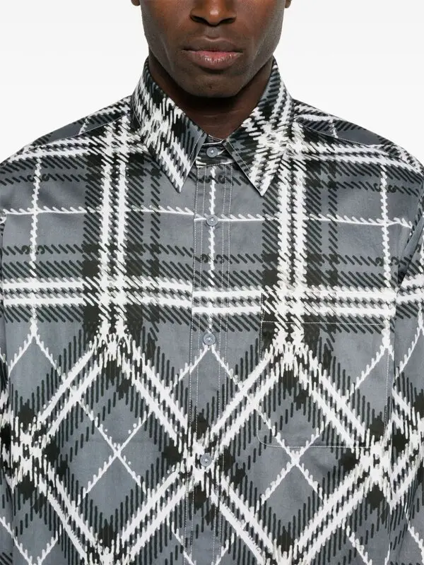 CRAIG GREEN Plaid-check Faded Shirt