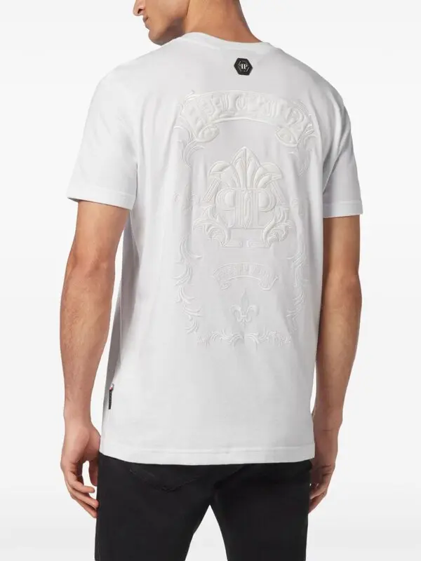 Philipp Plein Ss Gothic Plein T-shirt - White