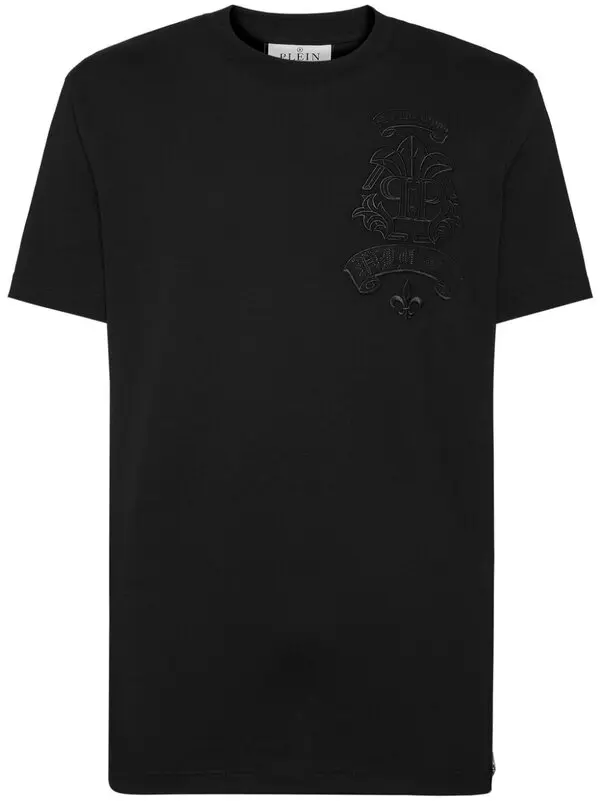 Philipp Plein Ss Gothic Plein T-shirt - Black