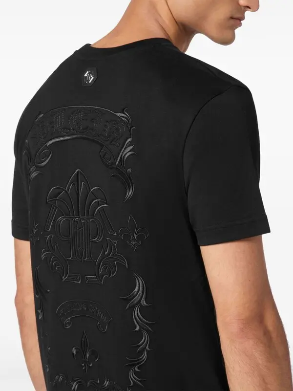 Philipp Plein Ss Gothic Plein T-shirt - Black