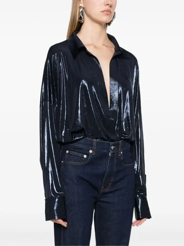 Norma Kamali Shirt Bodysuit