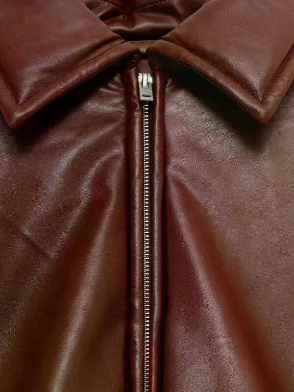 Acne Studios Coated Bomber Jacket - Red