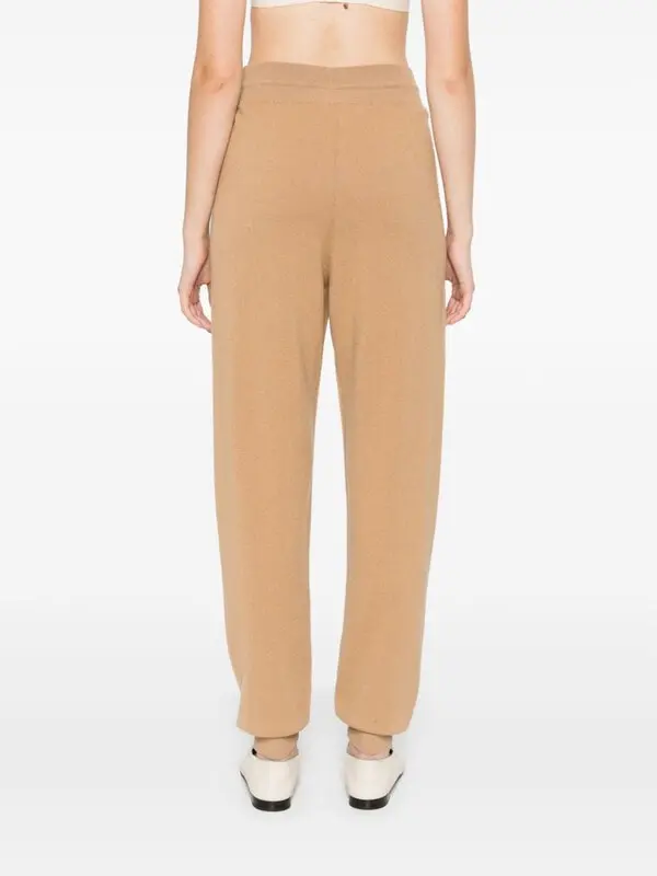 Fabiana Filippi Knitted Track Pants - Brown
