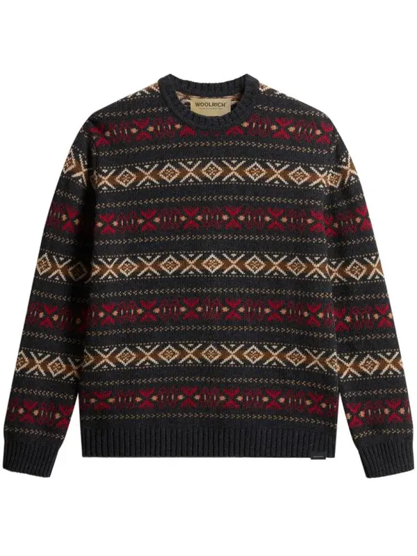 Woolrich Fair Isle Knitted Sweater