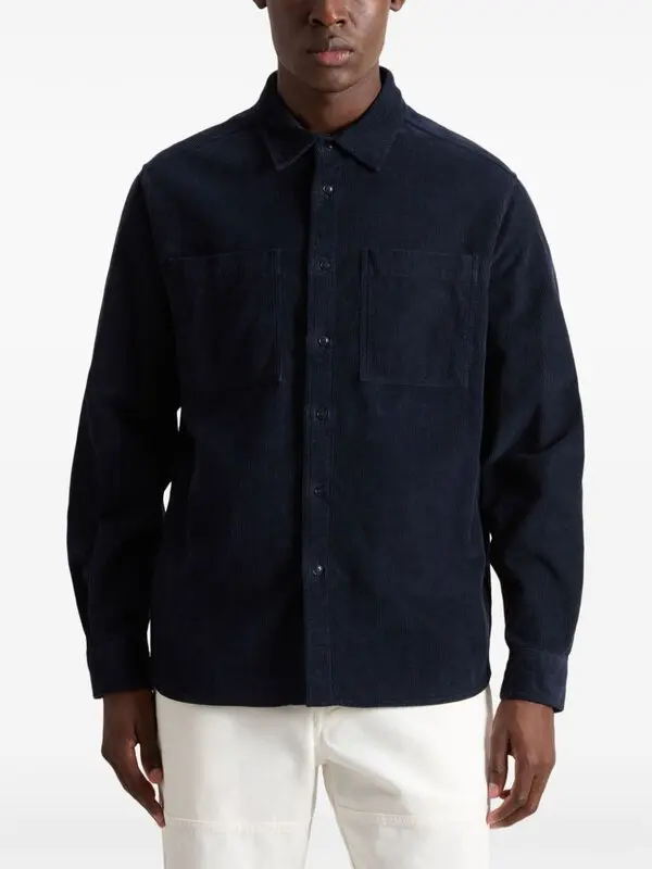 Woolrich Corduroy Shirt - Blue