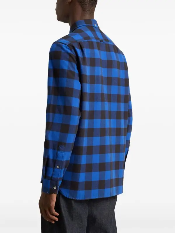 Woolrich Check Pattern Flannel Shirt