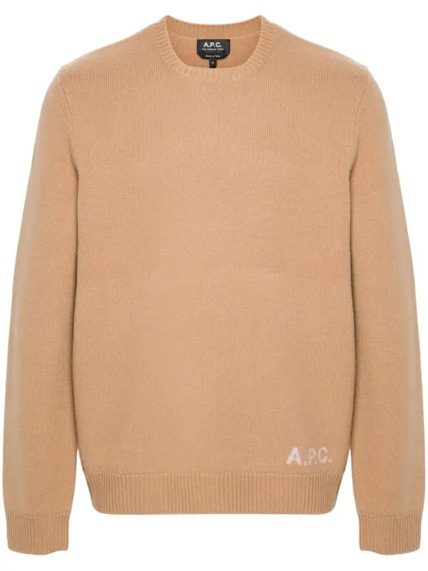 A.p.c. Intarsia-knit Sweater