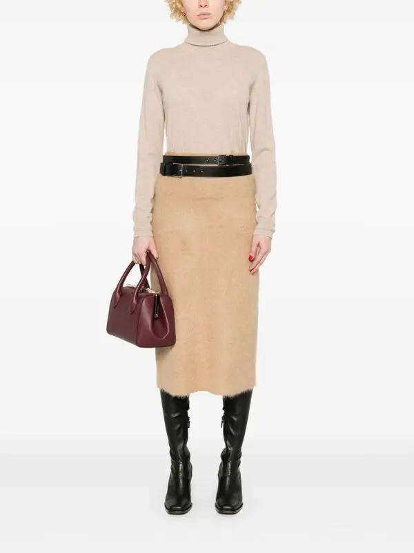 Fabiana Filippi Brushed Mohair Skirt