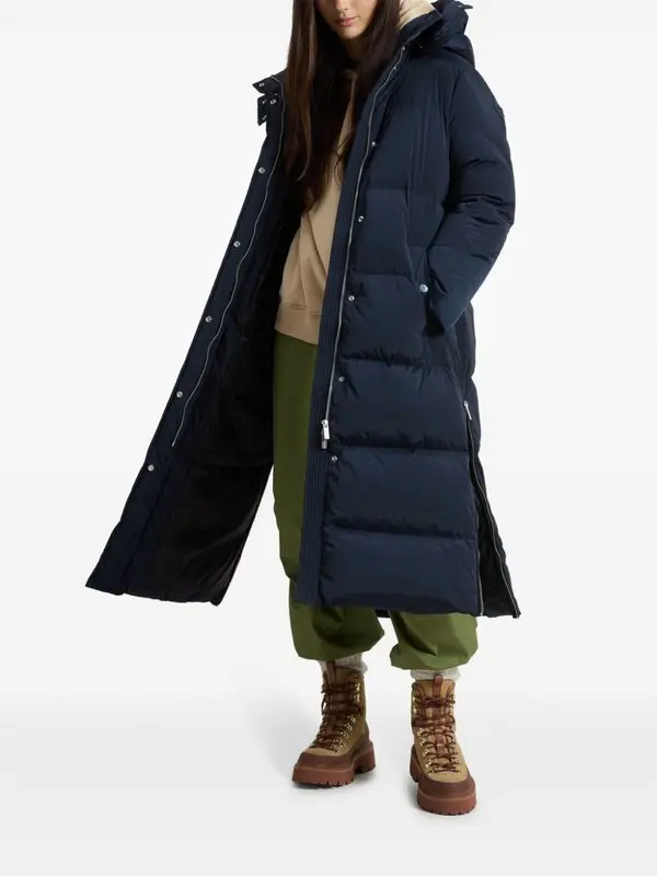 Woolrich Aurora Parka Blue Editorialist