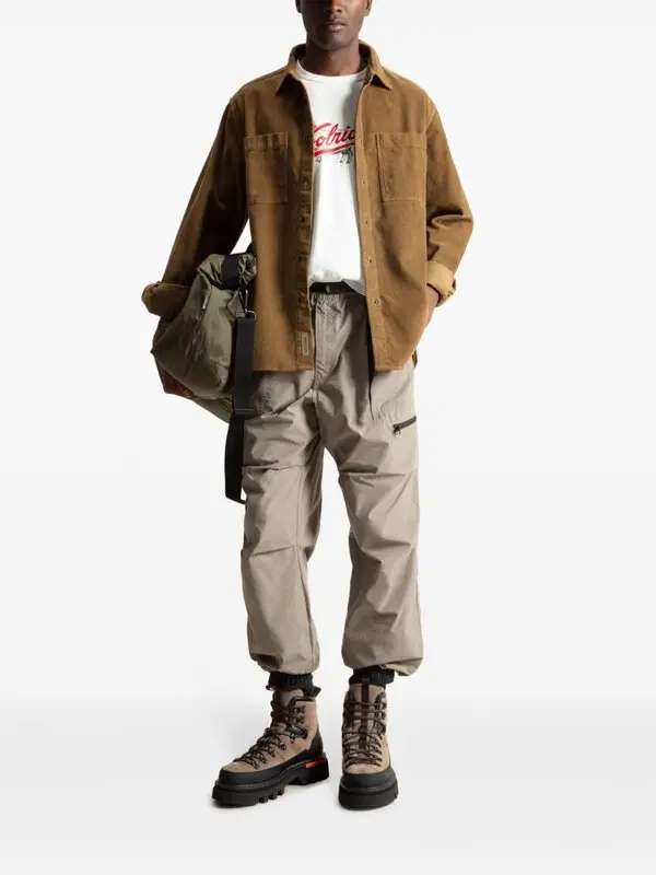 Woolrich Corduroy Buttoned Shirt - Brown