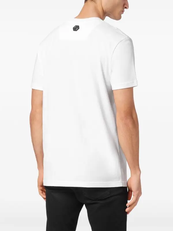 Philipp Plein Ss Skull-print T-shirt - White
