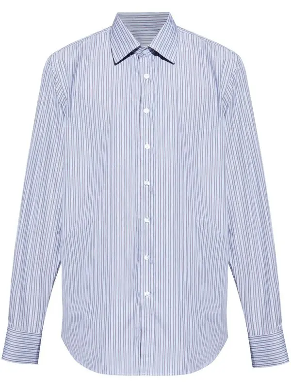 Etro Striped Poplin Shirt