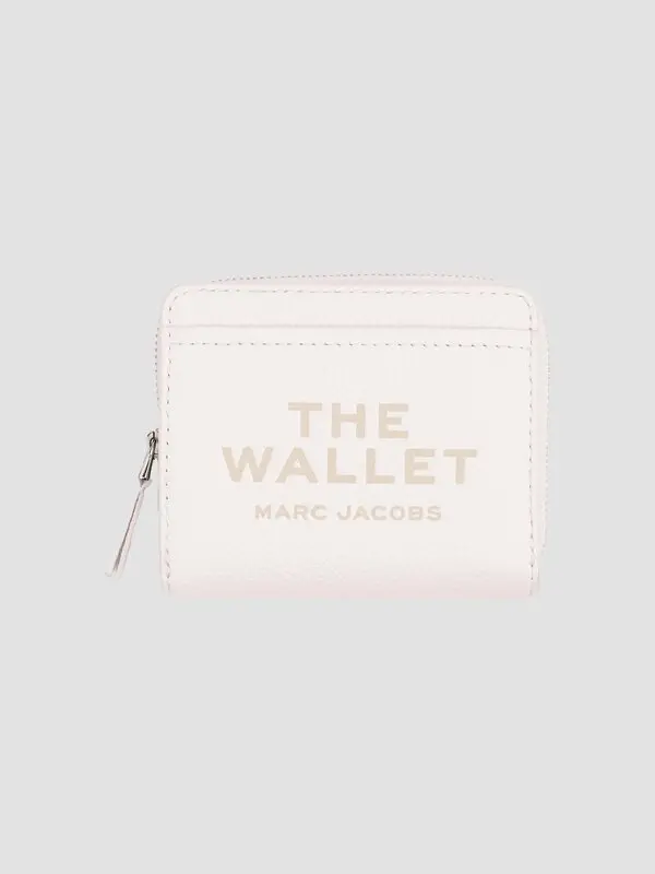 Marc Jacobs The Leather Mini Compact Wallet - Cotton
