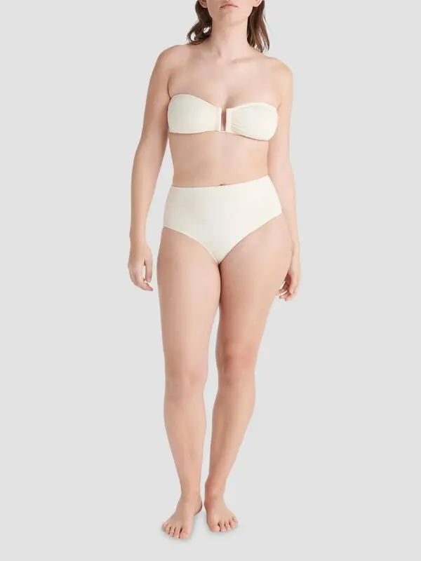 ERES Costa High-waisted Bikini Bottom - Percale