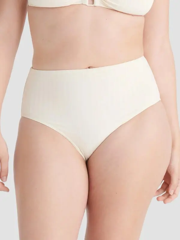 ERES Costa High-waisted Bikini Bottom - Percale
