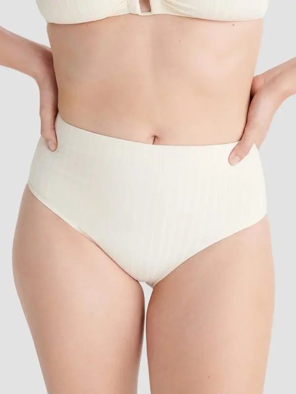 ERES Costa High-waisted Bikini Bottom - Percale