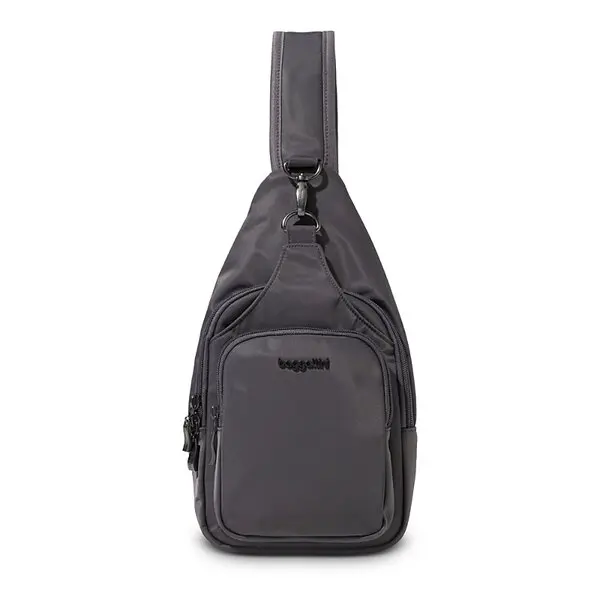 BAGGALLINI Central Park Sling Bag - Smoke Twill