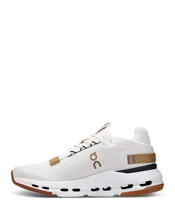 On Cloudnova 2 Sneakers - Ivory Sphinx