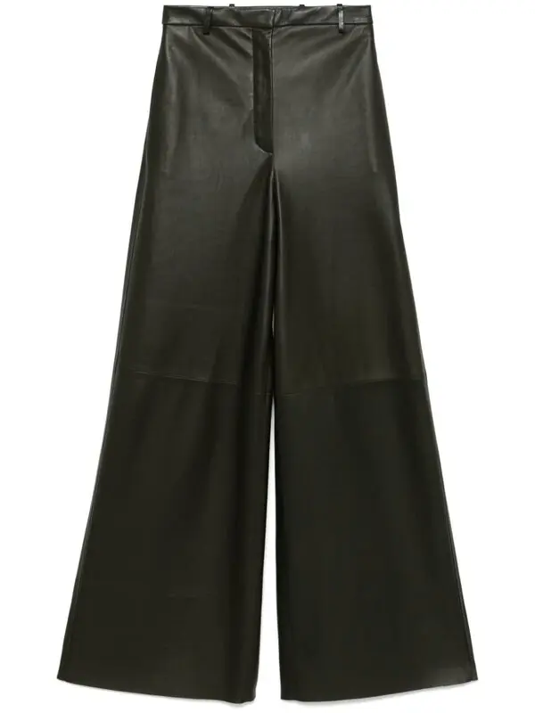 Fabiana Filippi Leather Trousers