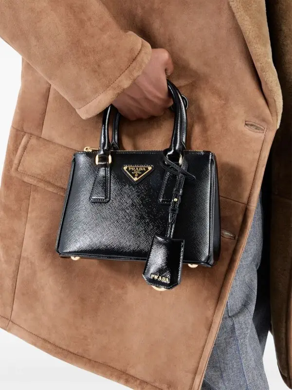 Prada Galleria Mini Bag - Black