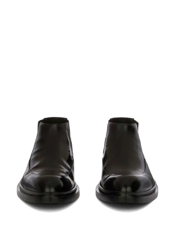 JIL SANDER Metal-detail Leather Boots