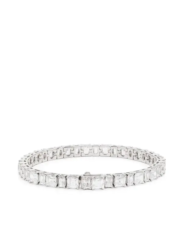 HATTON LABS Zirconia Tennis Bracelet - Silver