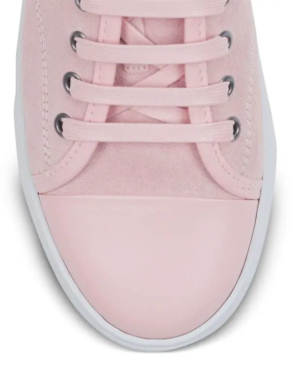 LANVIN Suede Sneakers - Pink