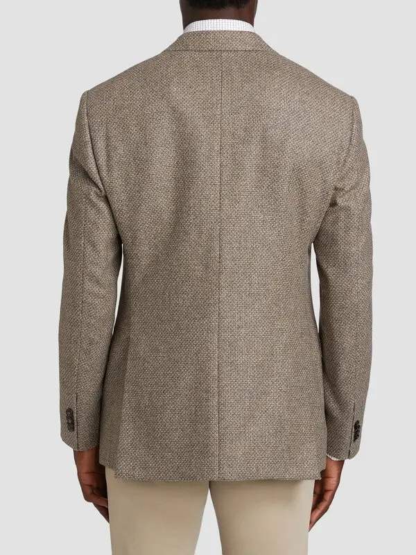Giorgio Armani Textured Wool & Cashmere Jacket