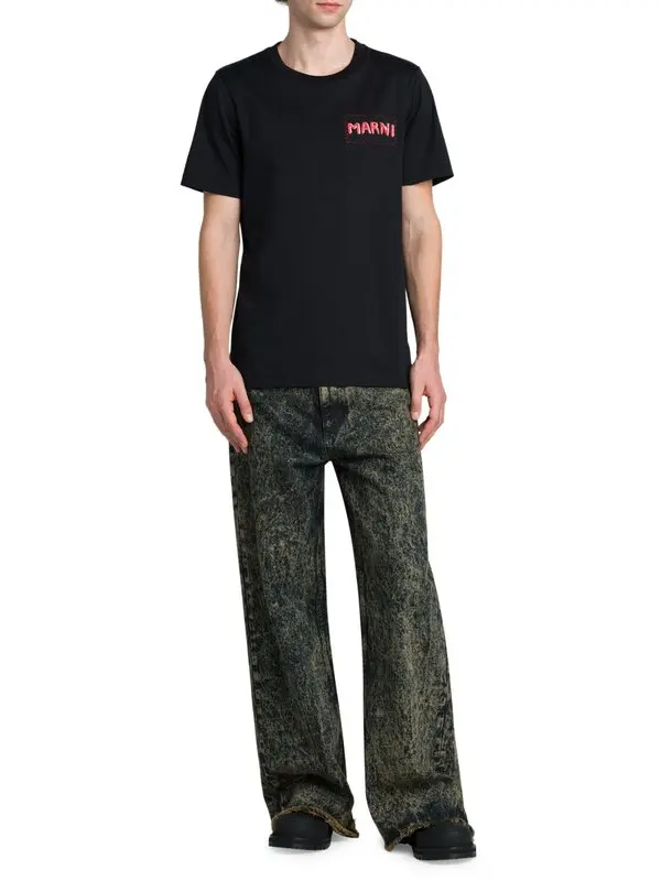Marni Logo Crewneck T-shirt