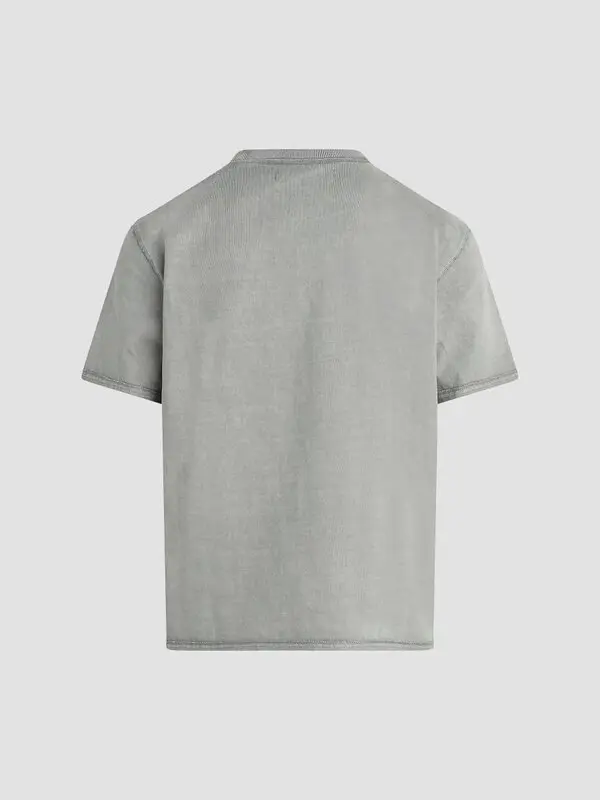 Hudson Jeans Heavy Weight Crewneck T-shirt - Lead